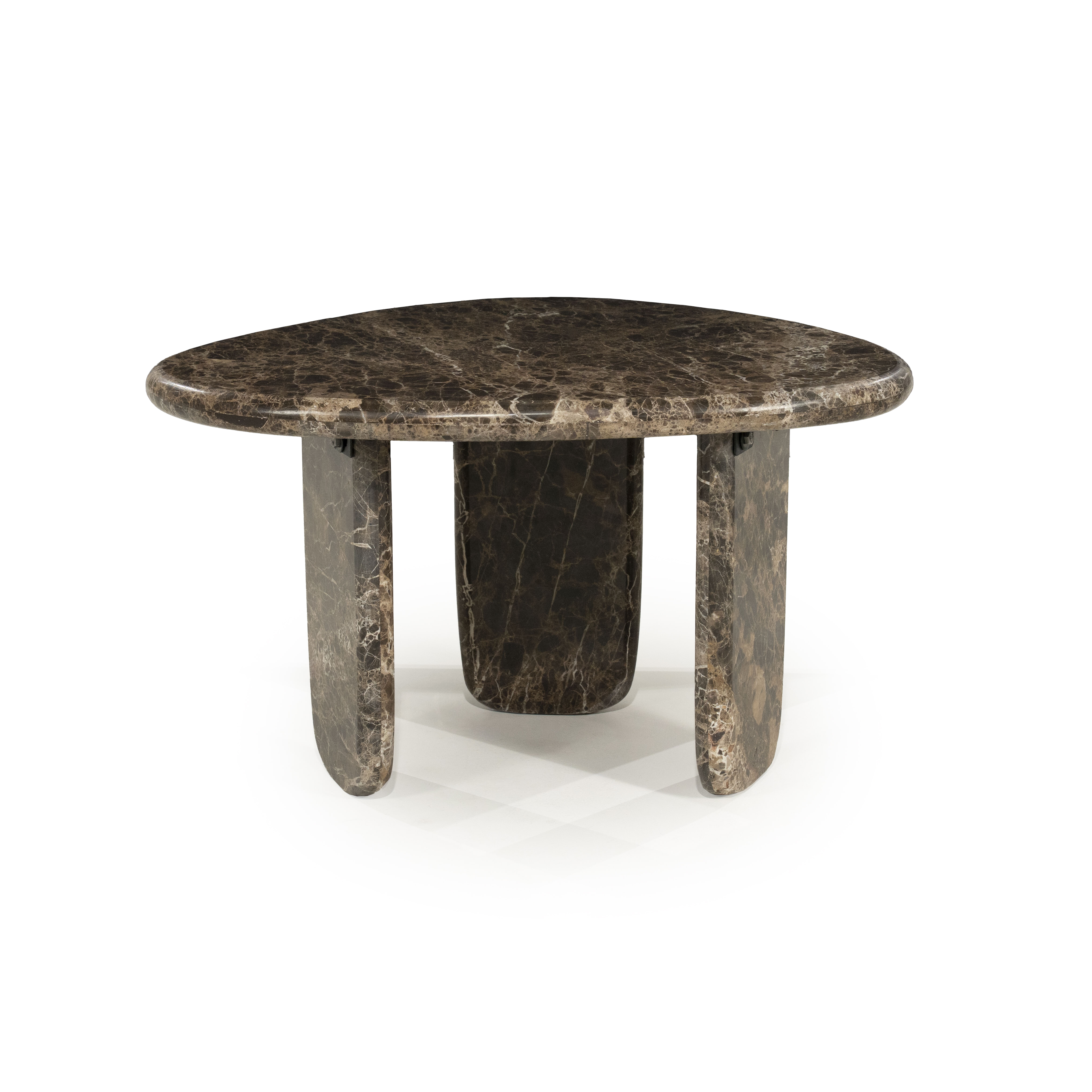 Eleonora Organische Salontafel Devin Marmer, 65 x 56cm - 96514 • Sohome