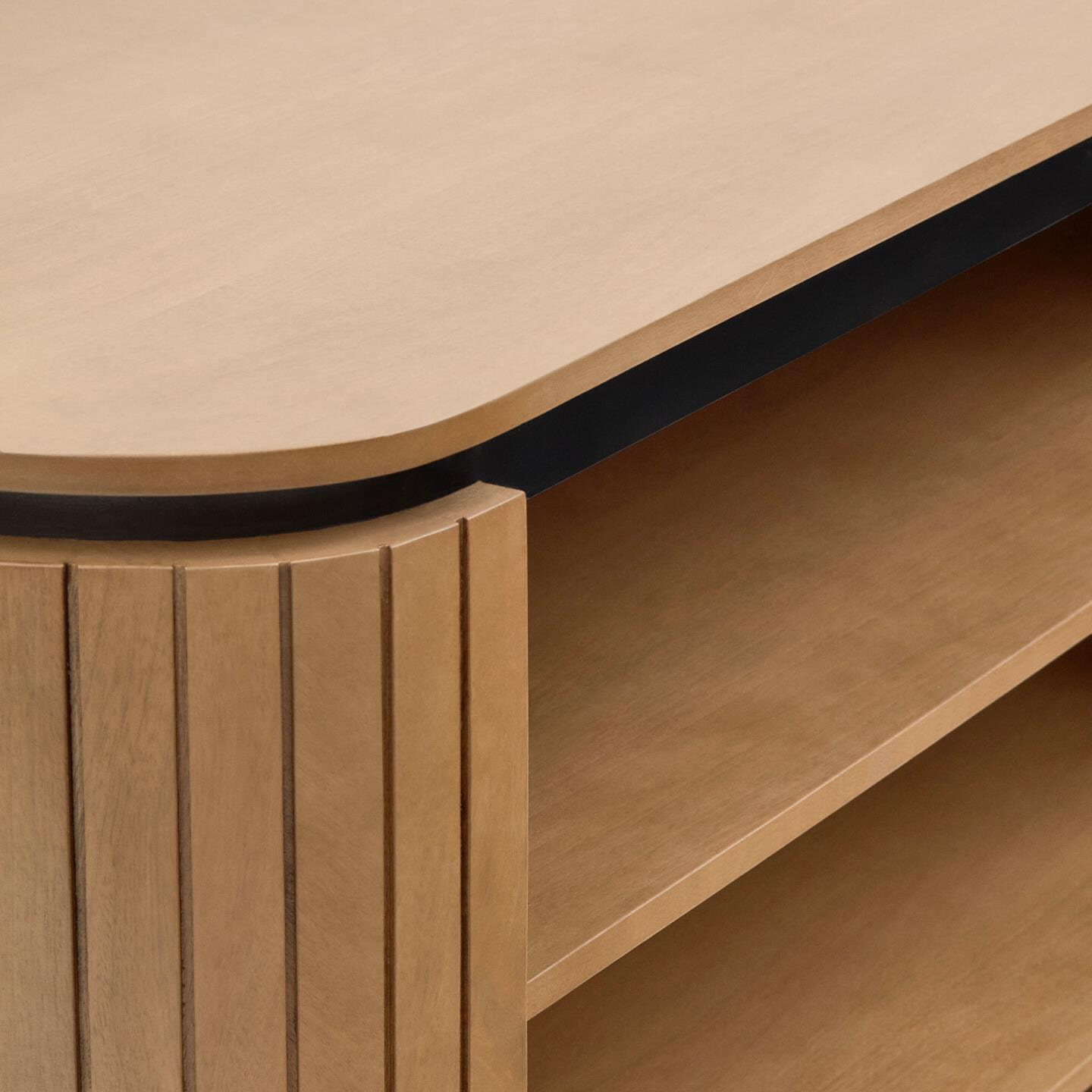 Kave Home Open Dressoir Licia Mangohout, 120cm - M0400004MM46 • Sohome