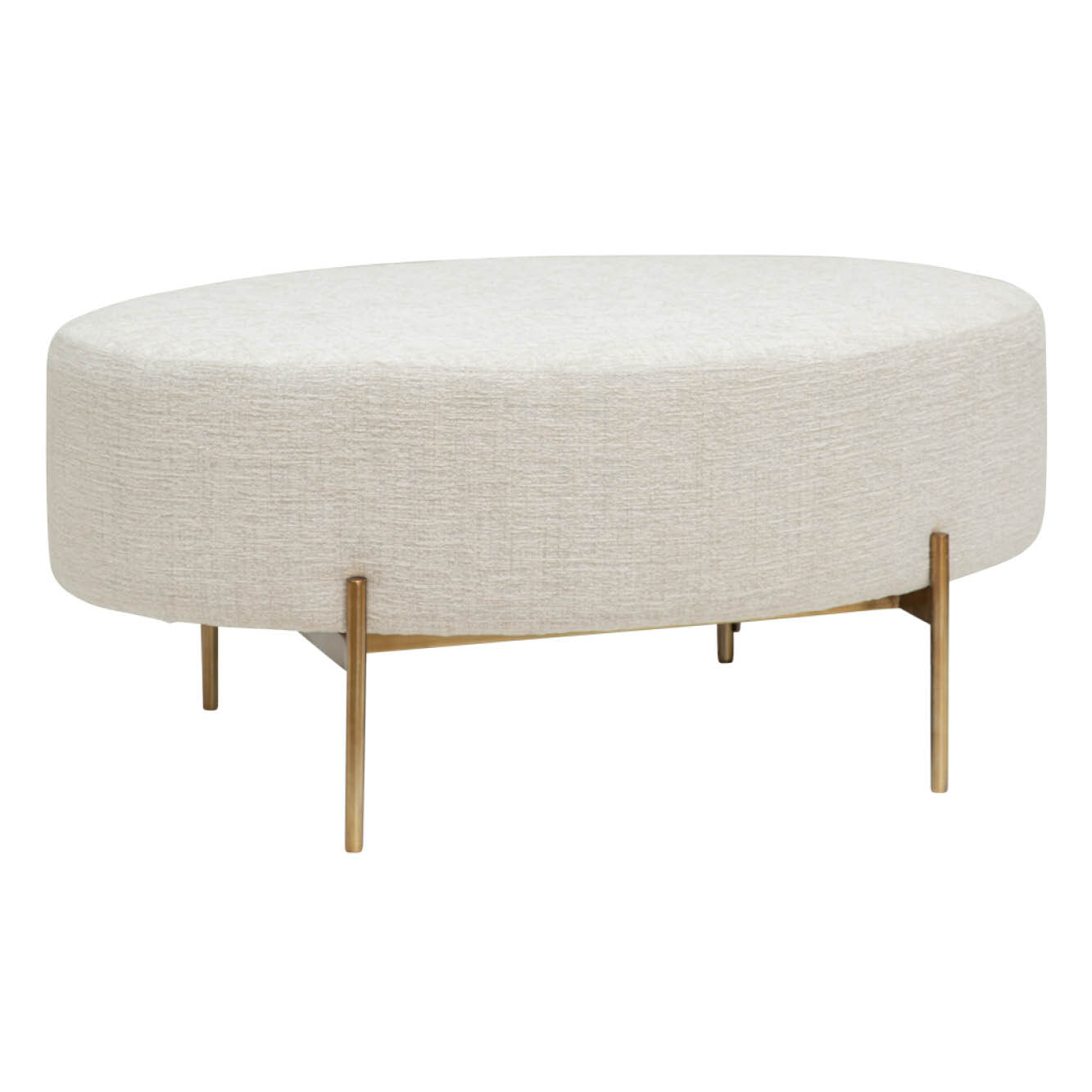 Tower Living Ovale Hocker Ossana 100 x 65cm - AA 0302 • Sohome